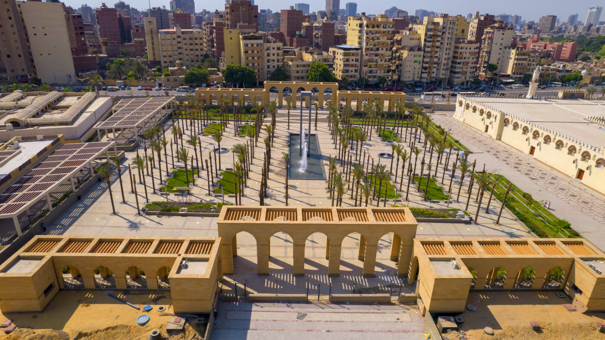 Al-Fustat Gardens renovation - Landscape - Hassan Allam