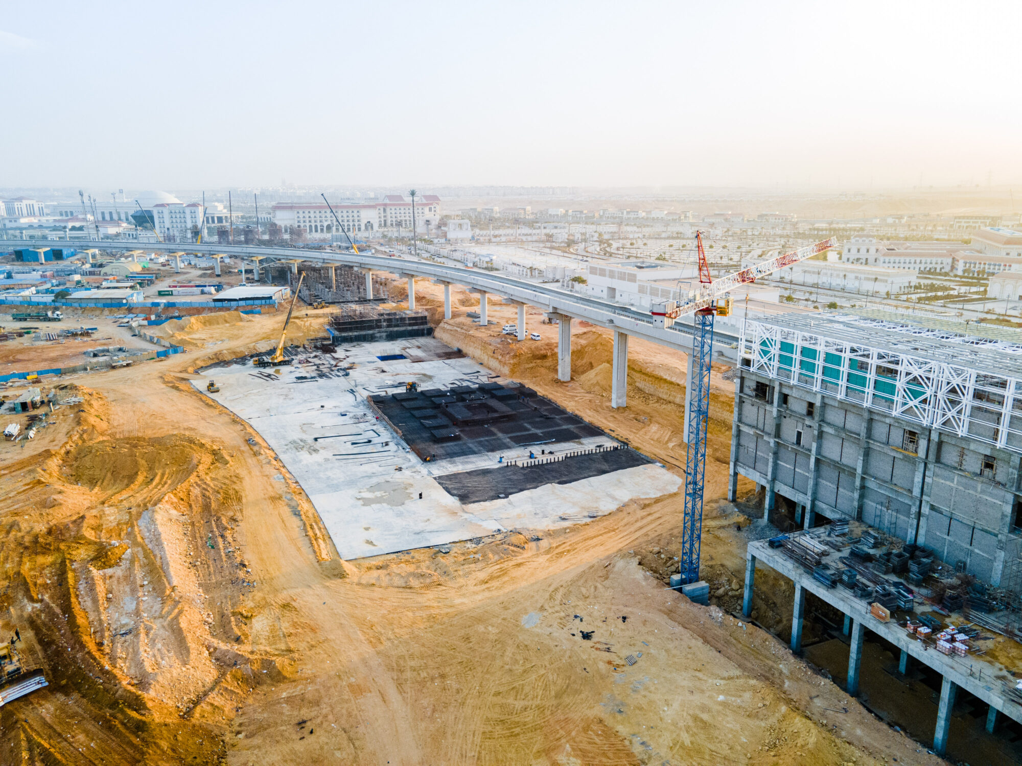 Light Rail Transit Bridge - Hassan Allam