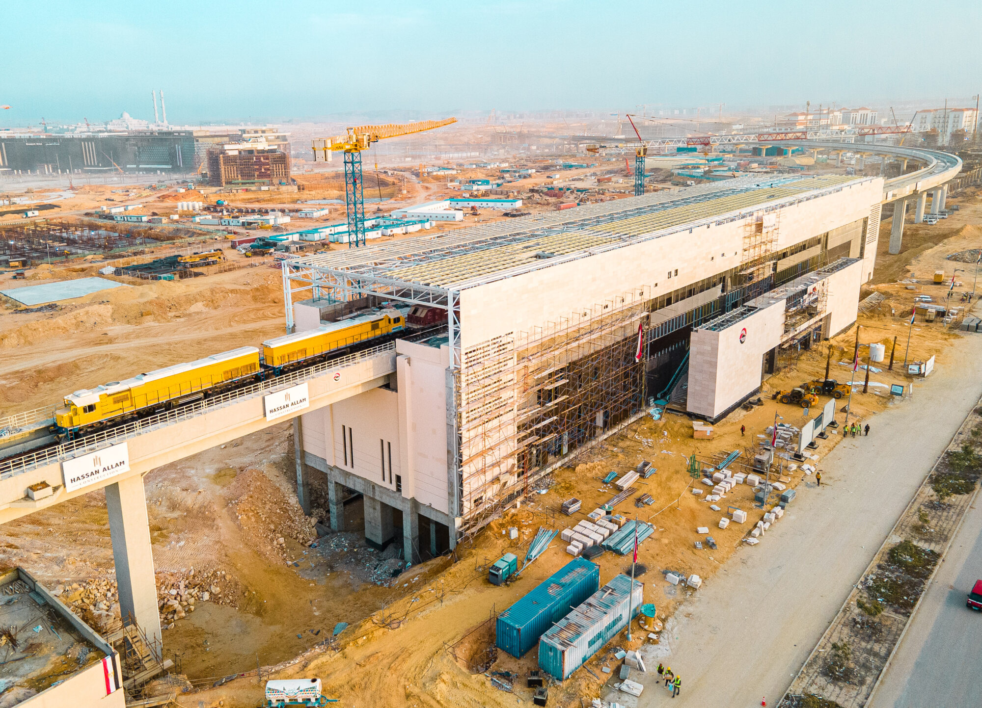 Light Rail Transit Bridge - Hassan Allam