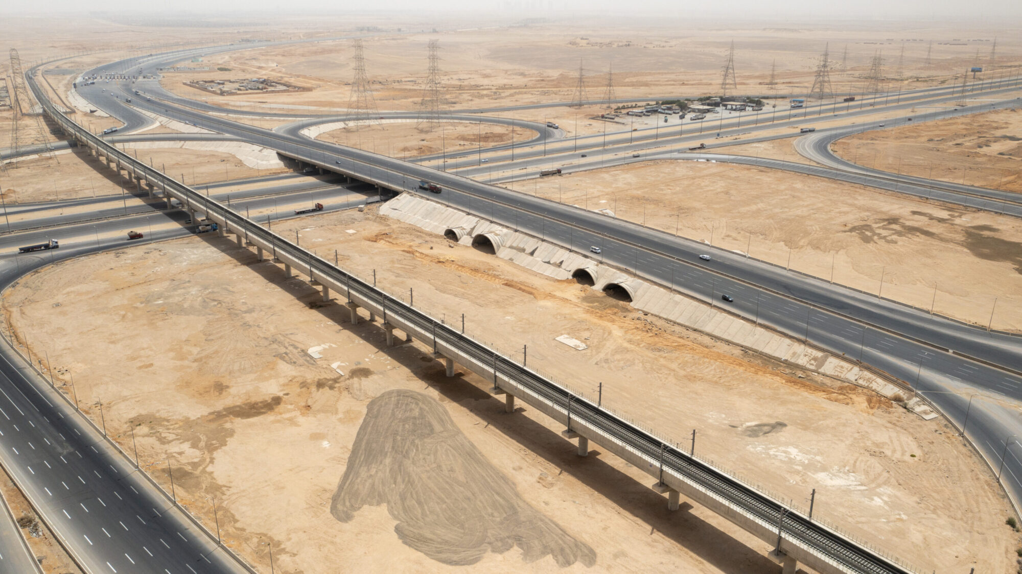 Light Rail Transit Bridge - Hassan Allam