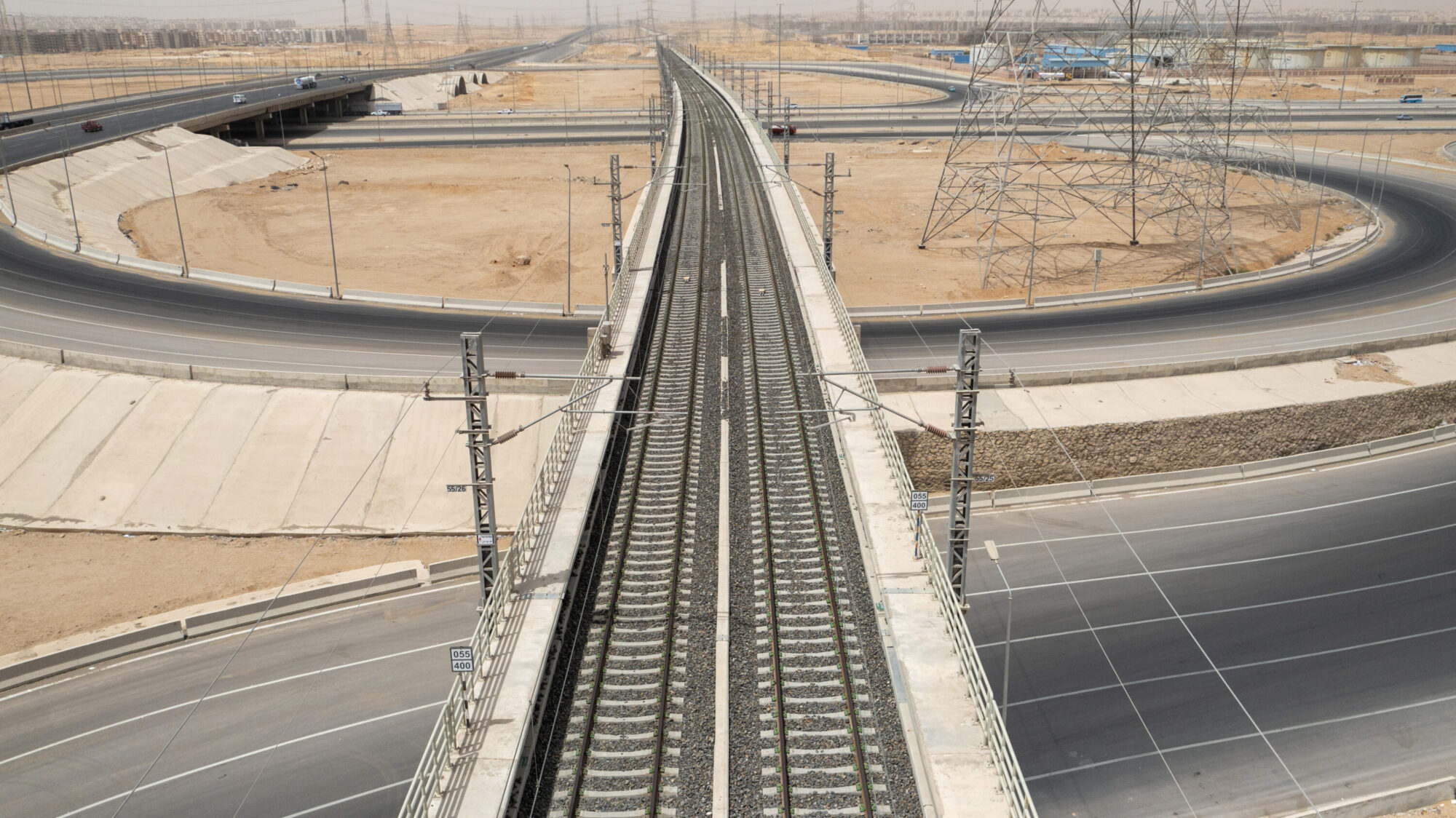 Light Rail Transit Bridge - Hassan Allam