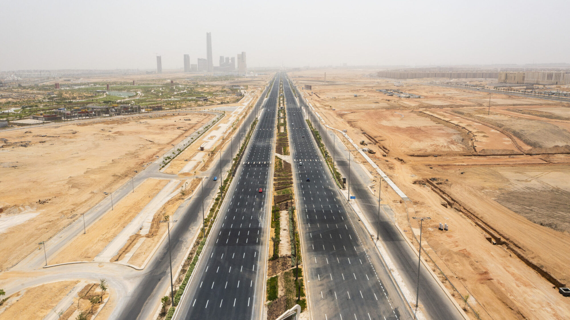 New Administrative Capital Roads - Hassan Allam