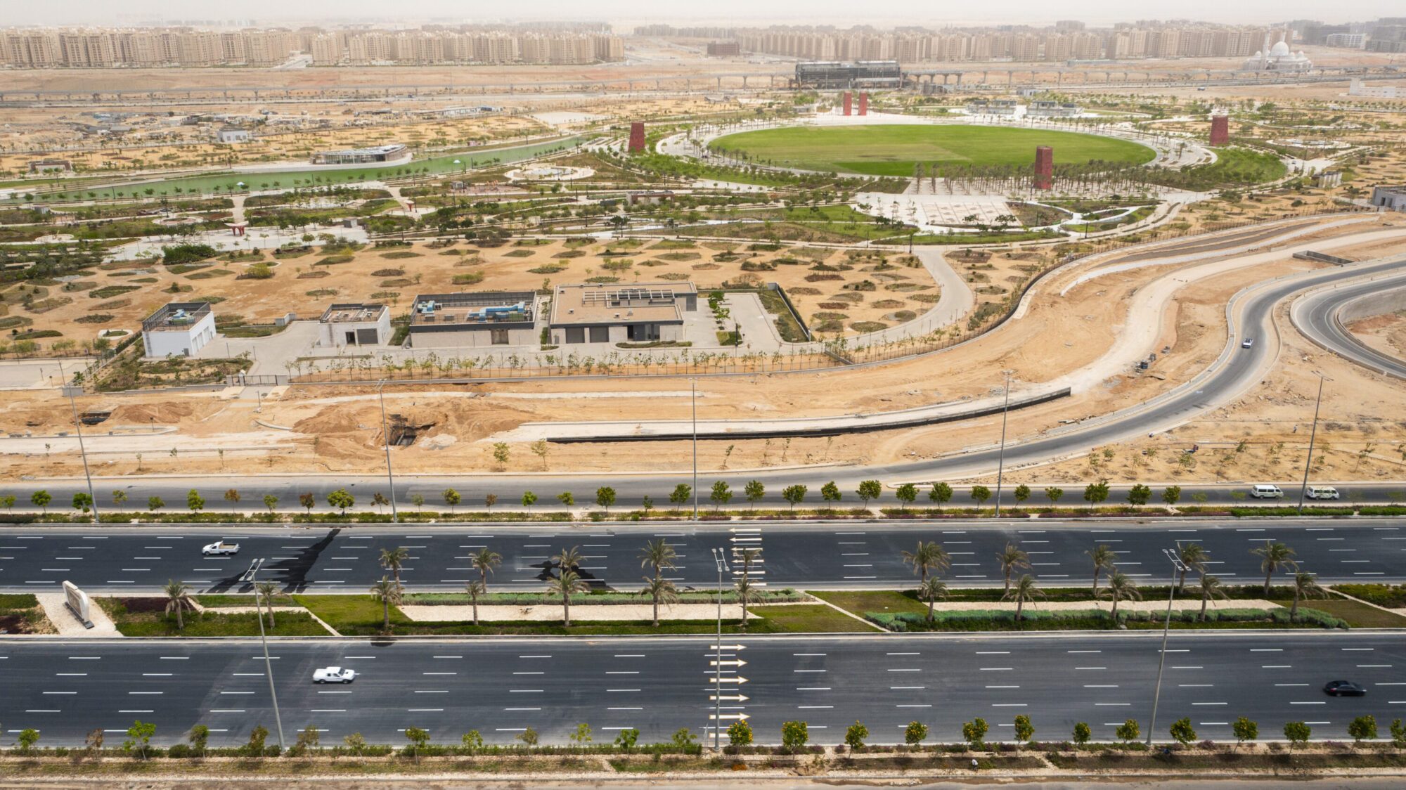 New Administrative Capital Roads - Hassan Allam