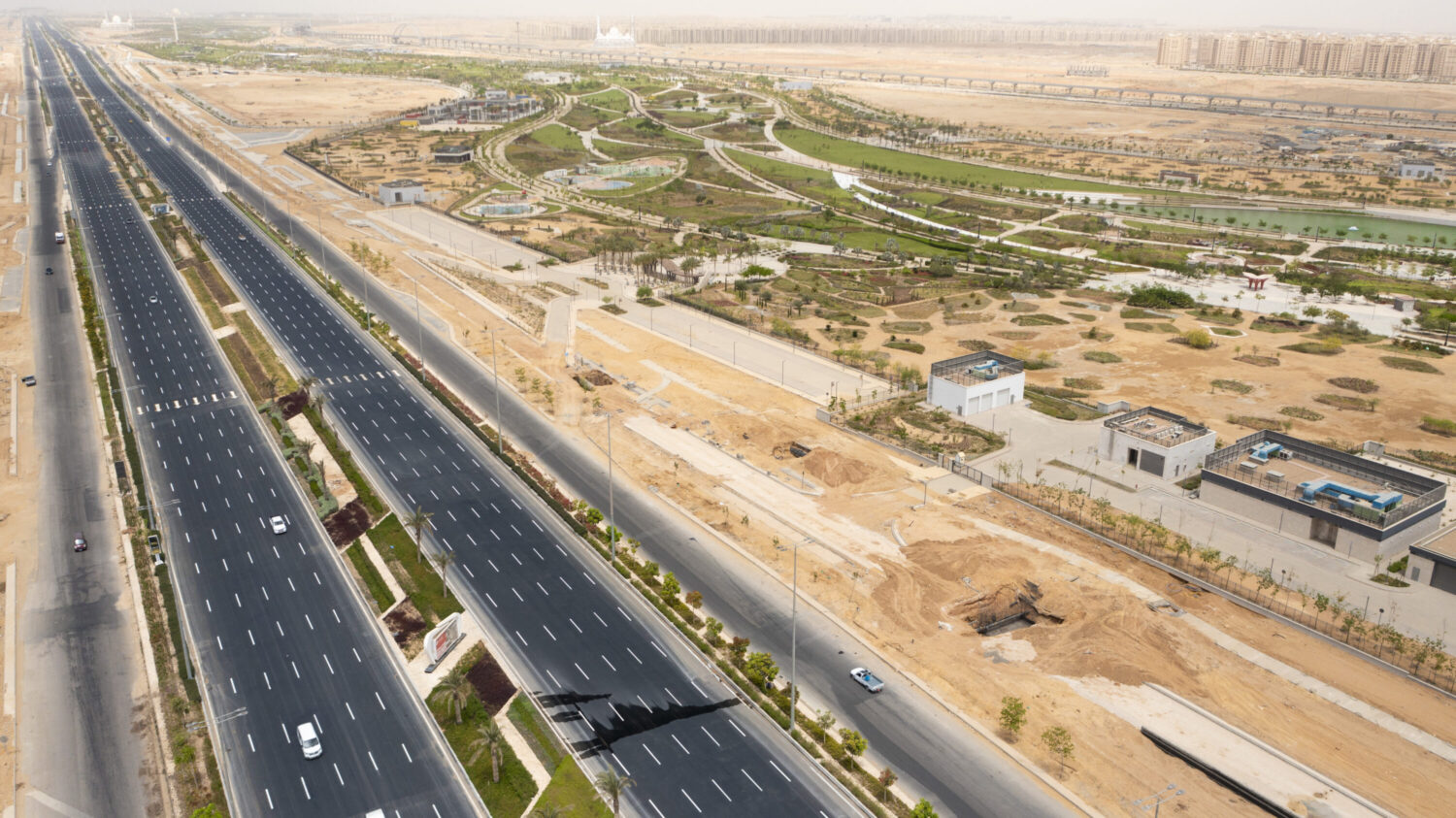 New Administrative Capital Roads - Hassan Allam