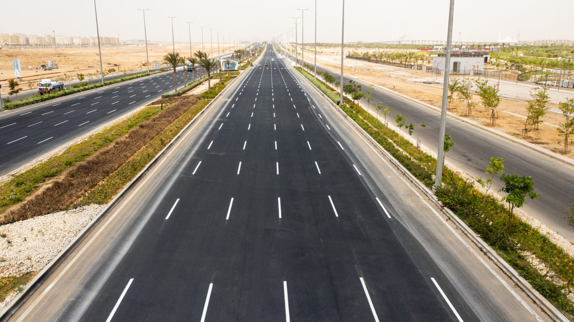 New Administrative Capital Roads - Hassan Allam