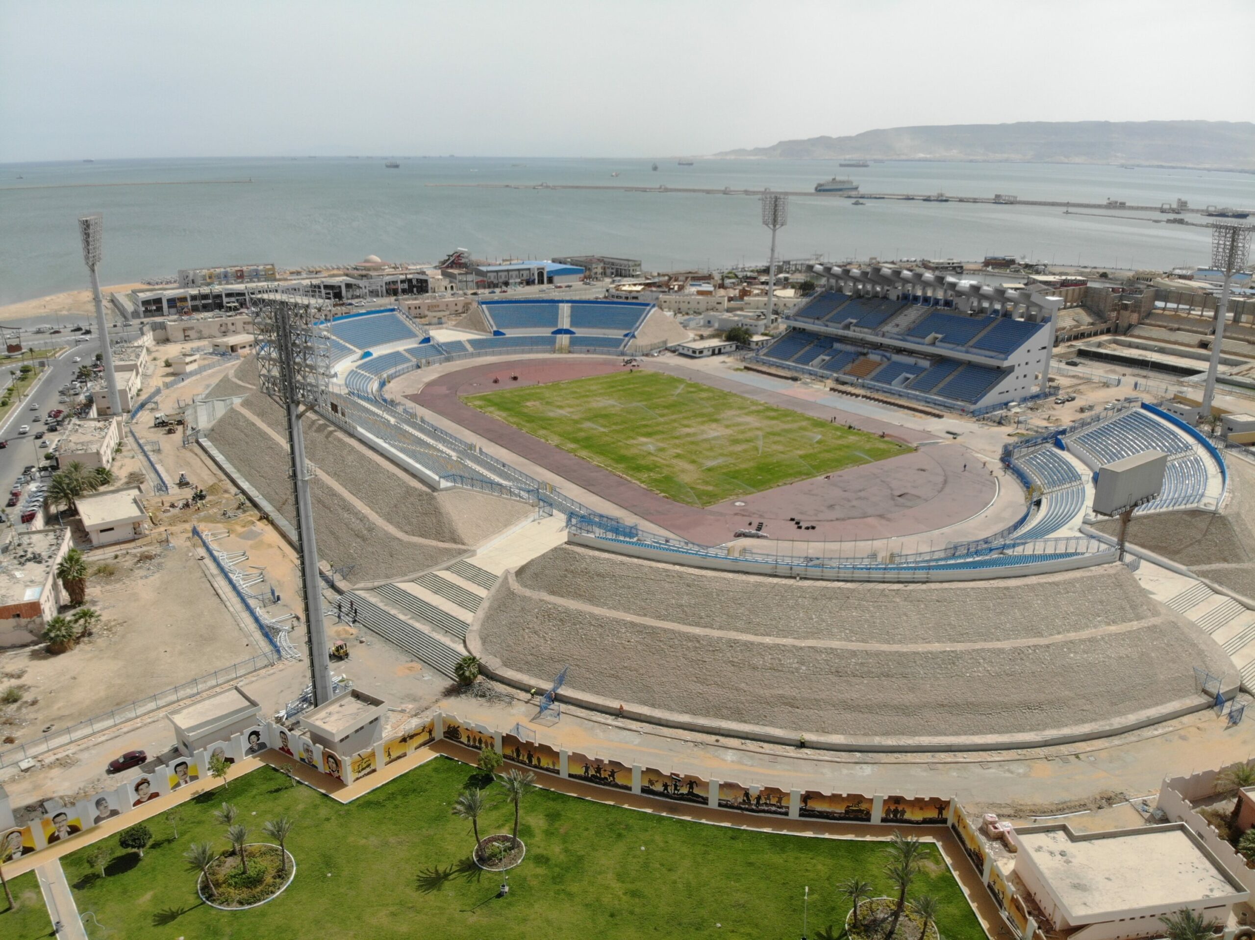 Full Refurbishment for Four Stadiums - Hassan Allam