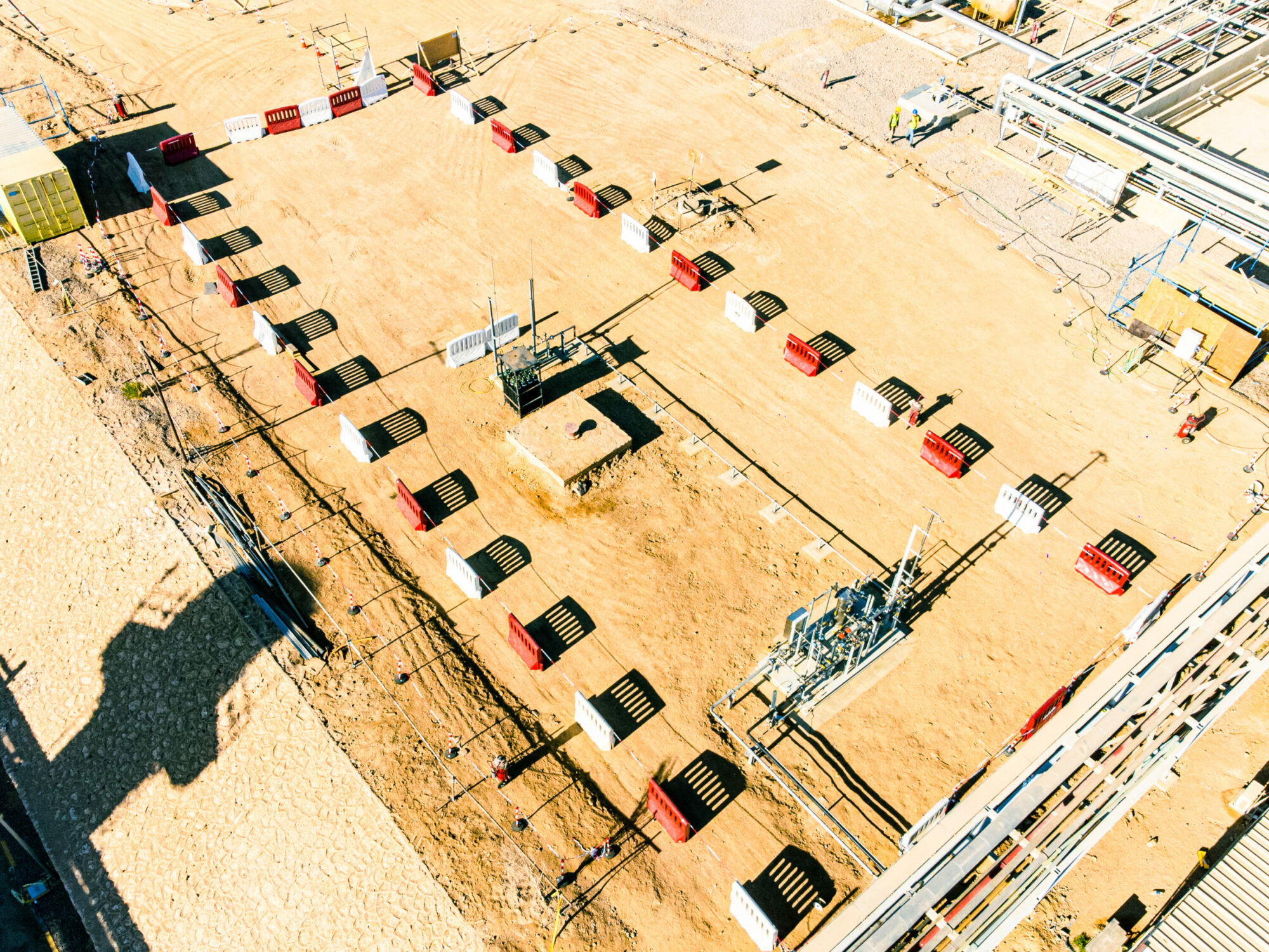 GE LM6000 gas turbine at the Sharm El Sheikh Power Plant - Hassan Allam