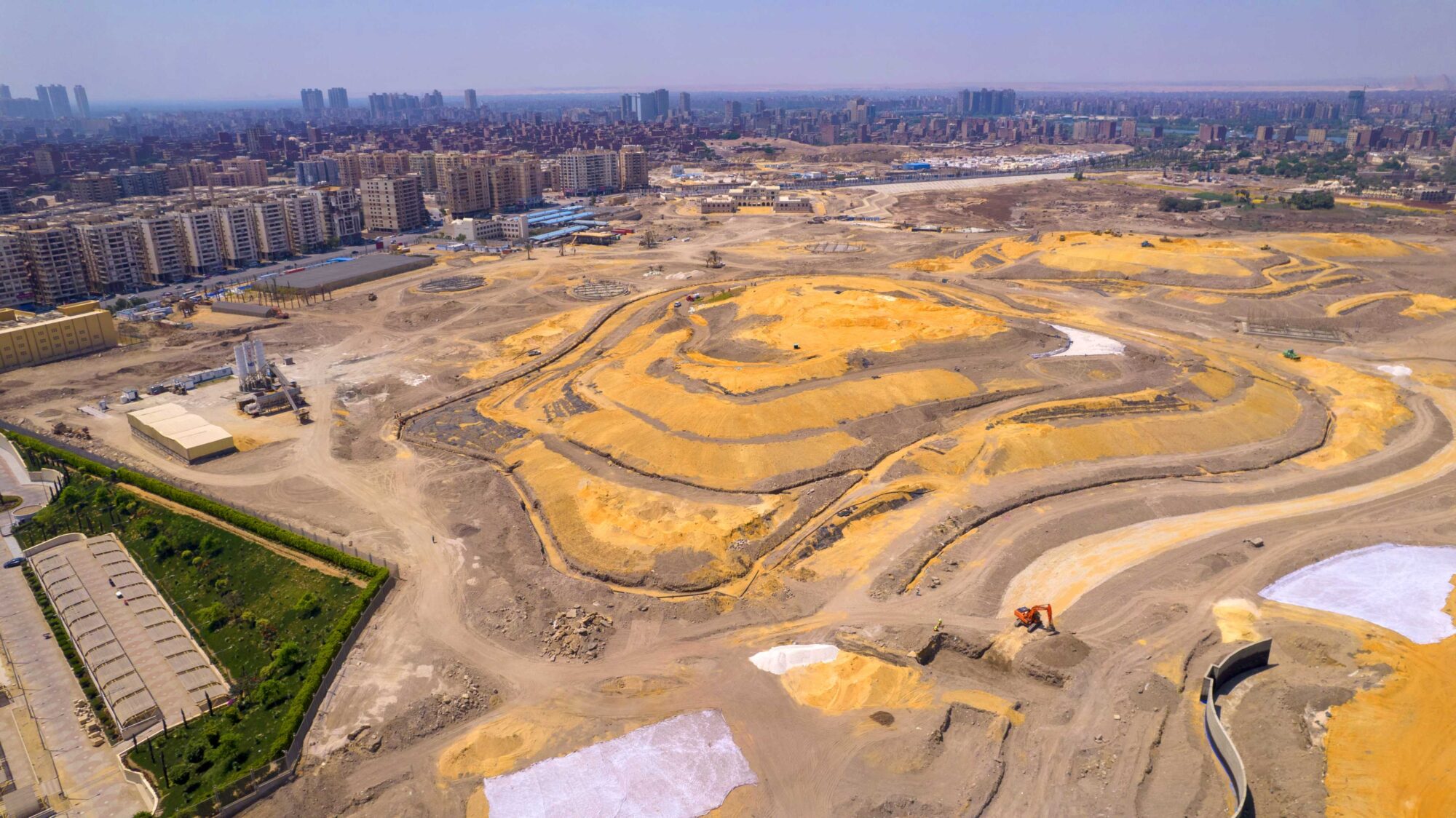 Jinet has been awarded the landscape construction works of the three ...