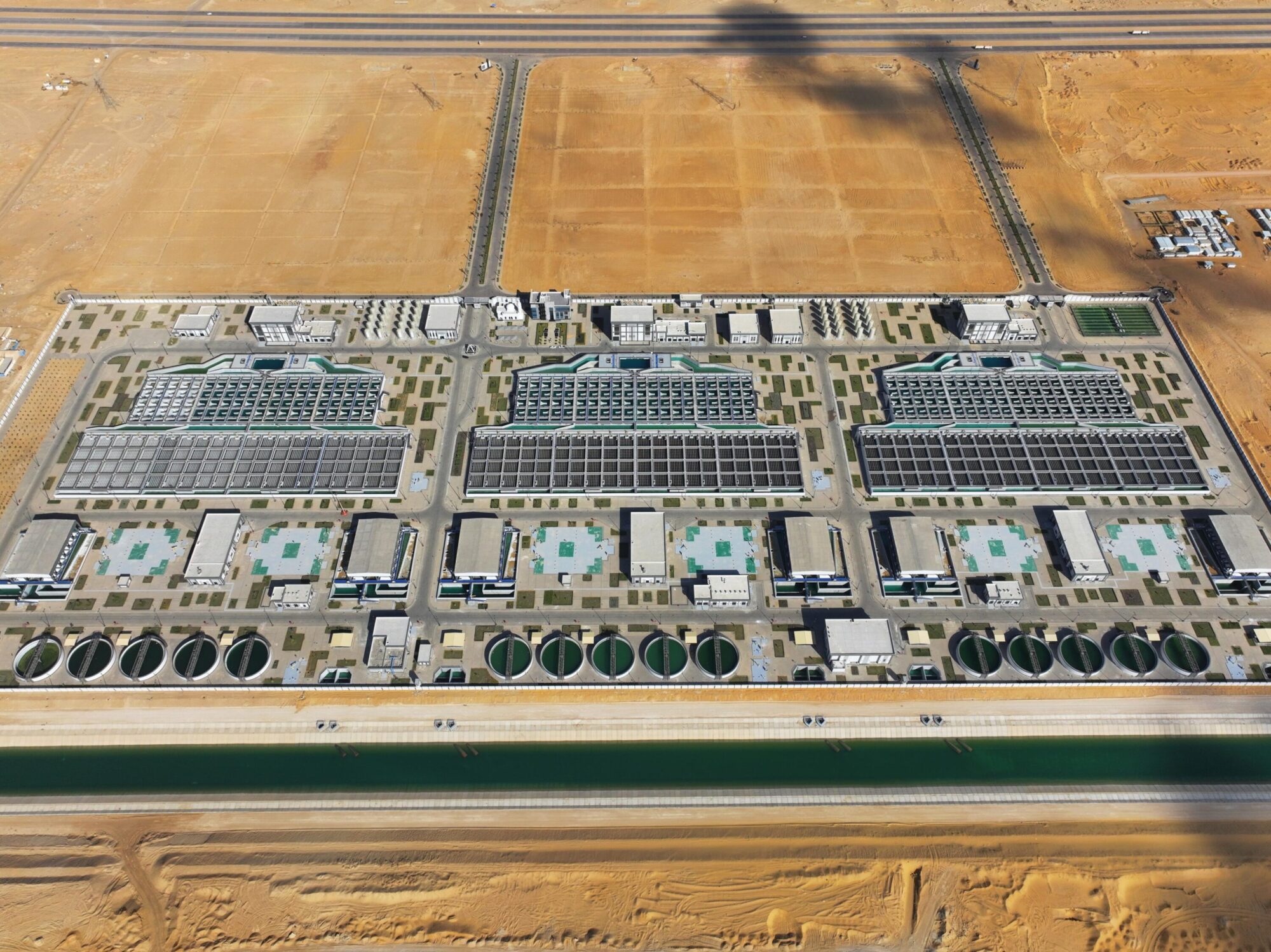 The New Delta Irrigation Water Treatment Plant - Hassan Allam